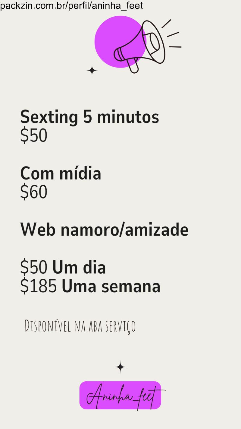 aninha_feet Fotos e vídeos do Packzin