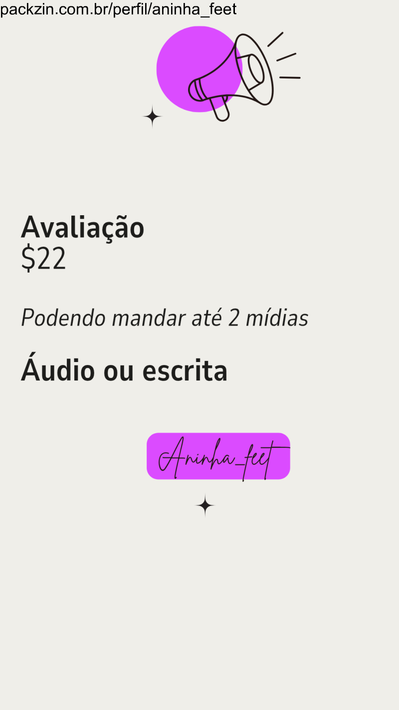 aninha_feet Fotos e vídeos do Packzin